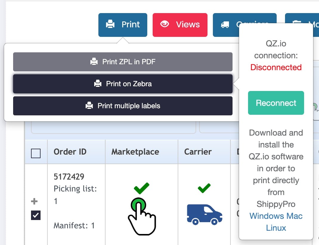 How to set up thermal printer on Windows