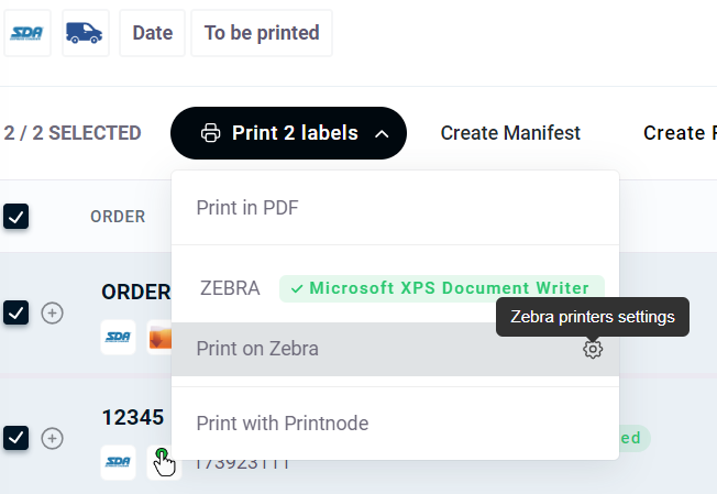 How to print your Shipping Labels in ZPL
